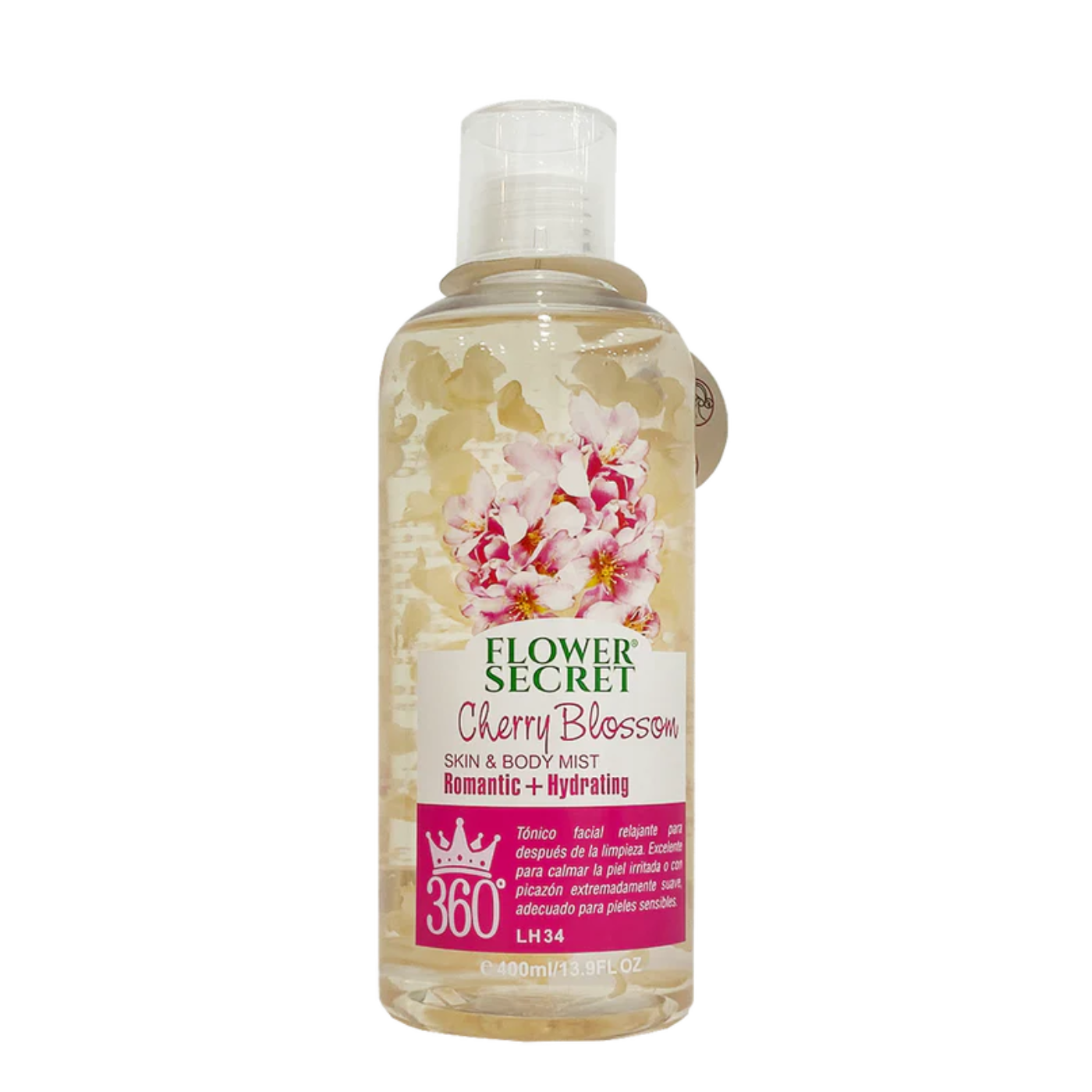 Tónico Facial Skin & Body Mist Cherry Blossom Floer Secret 400ml ...